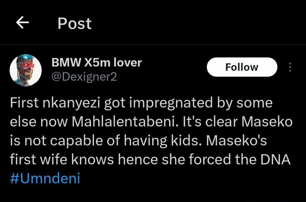 Umdeni: Maseko Finds Out That His Son Isn't His Kid - RIGHTCAREER247