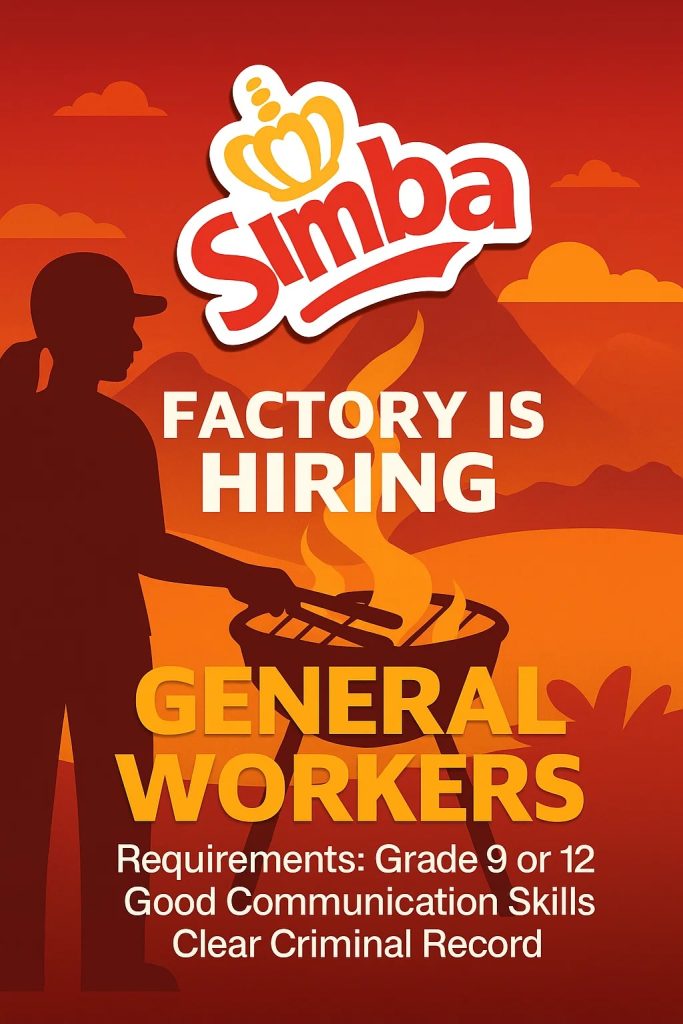 Simba Factory Is Hiring General Workers in 2025 – Apply Now ...